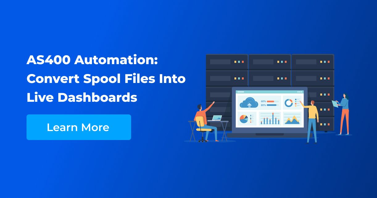 AS400 Automation Powered Legacy Reports: Transforming Spool Files into Interactive Dashboards